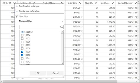 Datagridview Filter In C 10tec