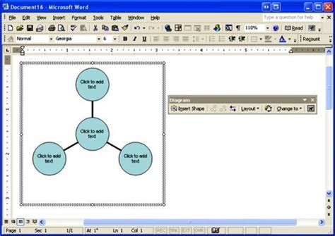 Making Diagrams In Word