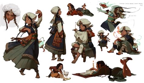 Create An Entire Portfolio Ready Character Design Project Arucelli