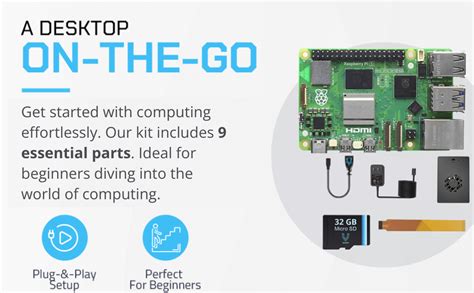 Vilros Raspberry Pi 5 8gb Starter Kit Turbo Cooled