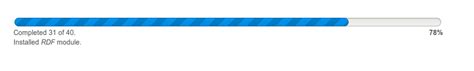Progress Bar Style Update Drupal Org
