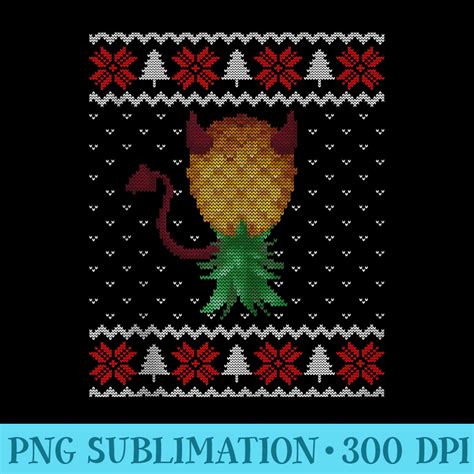 Swinger Upside Down Bad Pineapple Devil Horn Ugly Pattern Inspire