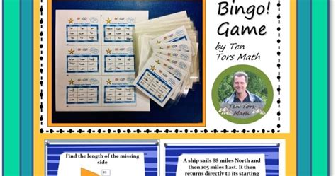 Pythagorean Theorem Activity TenTors Math Teacher Resources