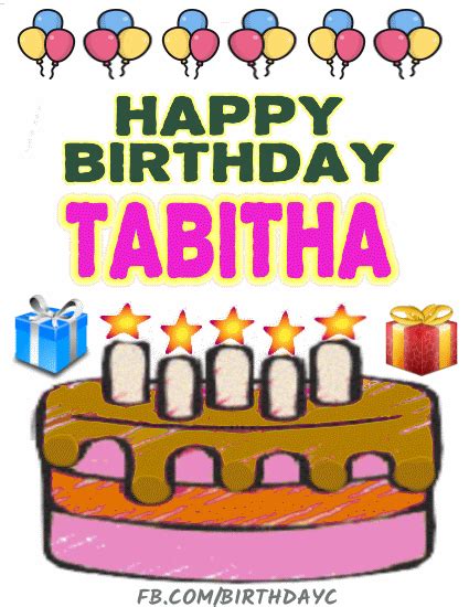 Tabitha Happy Birthday
