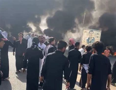 تظاهرات وقطع طرق في الناصرية للمطالبة بالتعيينات منتديات درر العراق