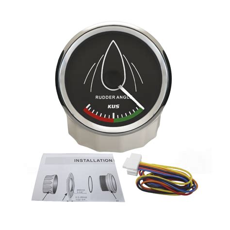 Kus 85mm Rudder Angle Indicator Gauge Meter 9 32v Vicedeal