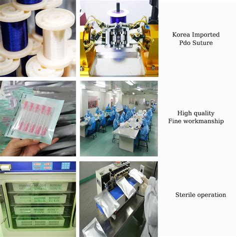 Pdo Thread Lift Eye Kit 40 Pieces 30g 25mm Bullet Blunt Threads For Eyebrow And Under Eye Lift