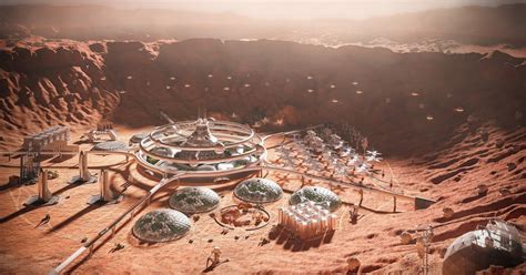 Spacexs Mars Base Alpha Concept By Anastasia Volyk And Vladyslav Lysenko