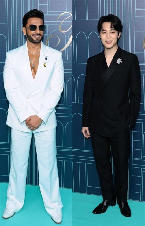 Ranveer Jimin Serve Looks At Tiffany And Co Event In Ny