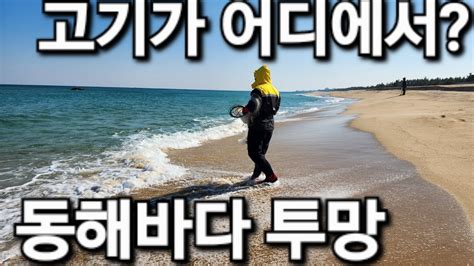 바다 투망 달인 던지면 고기가투망 바다 Youtube