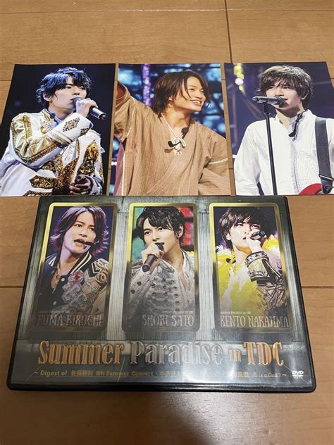 セクゾ Sexyzone Summer Paradise In Tdc Dvd メルカリ