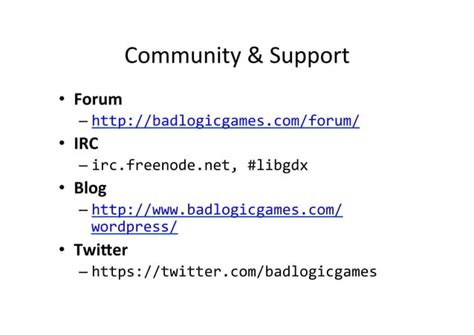 Intro To Building Android Games Using Libgdx Ppt