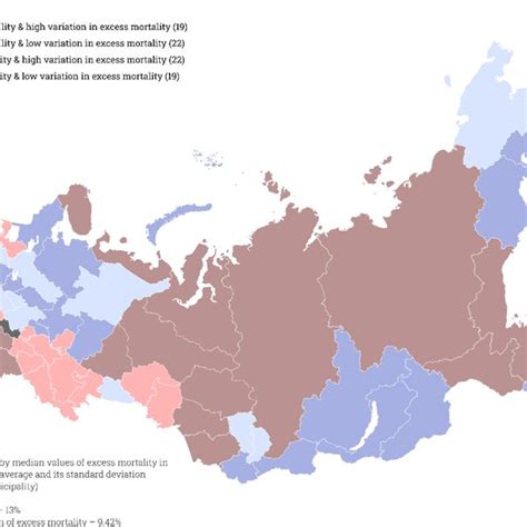 Spatial Clustering Local Morans I Of Excess Mortality In