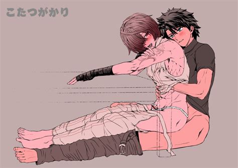 Rule 34 2boys Absurdres Anal Bandage Gloves Bandaged Hands Bandages