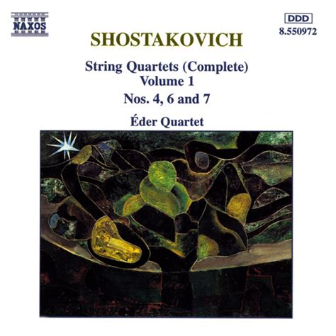 Shostakovich String Quartets Nos 4 6 And 7 8550972 Discover