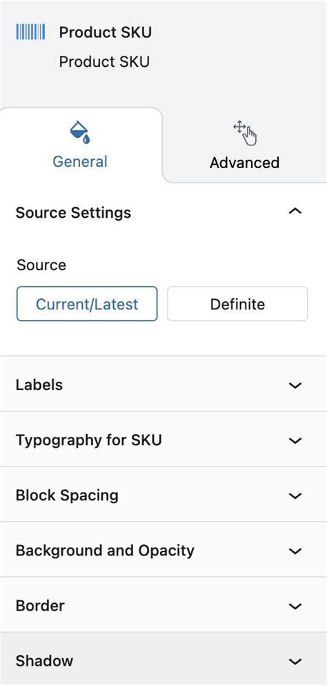 Woocommerce Product SKU Greenshift