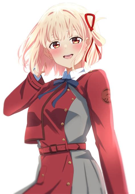 Nishikigi Chisato Lycoris Recoil Drawn By Dars Recolors Danbooru
