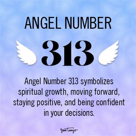 Angel Number 313 Meaning And Symbolism Yourtango