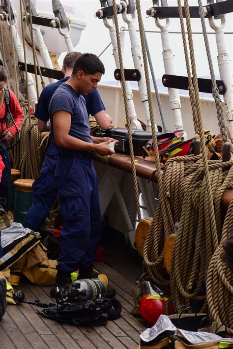 DVIDS Images USCGC Eagle Damage Control Training Image 1 Of 2