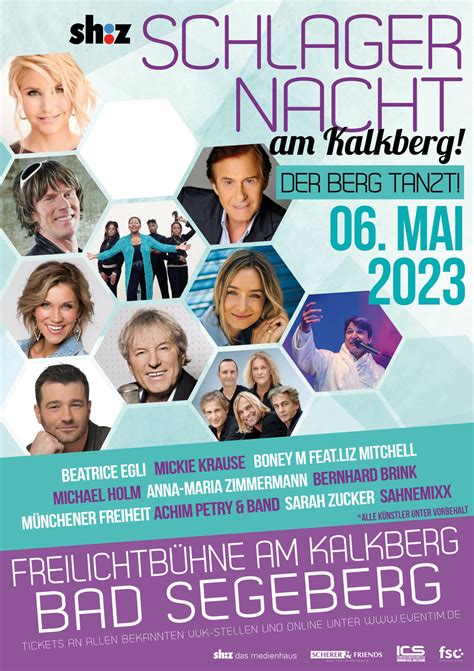 Kalkberg Events SH Z Schlagernacht Am Kalkberg 2023