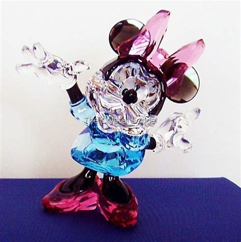 SWAROVSKI DISNEY MICKEY AND FRIENDS MINNIE MOUSE ISSUE BLUE DRESS The Crystal