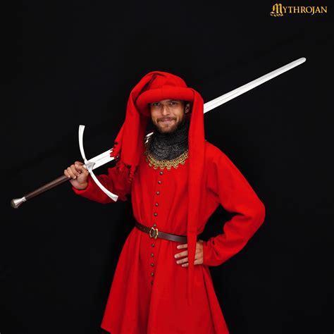 Mythrojan Late Medieval Wool Chaperon The Knight