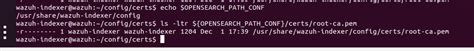Error When Wazuh Indexer Execute Securityadminsh · Issue 761 · Wazuh