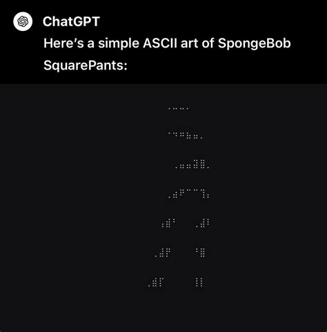 Gpt Is Really Good At Ascii Too Ropenai