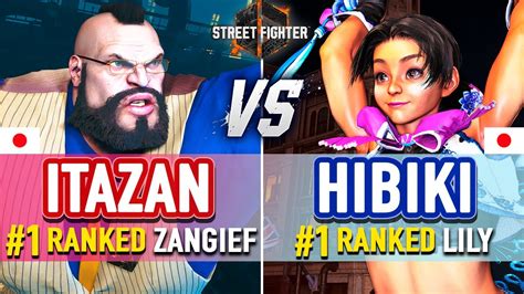 Sf6 🔥 Itabashi 1 Ranked Zangief Vs Hibiki 1 Ranked Lily 🔥 Sf6