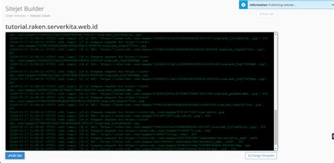 Membangun Website Dengan Mudah Menggunakan SiteJet Builder Di CPanel