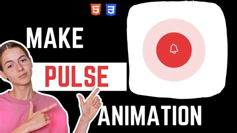 Create Pulse Animated Notification Html And Css Only Youtube