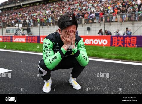 Beijing China 21st Apr 2024 Kick Saubers Chinese Driver Zhou