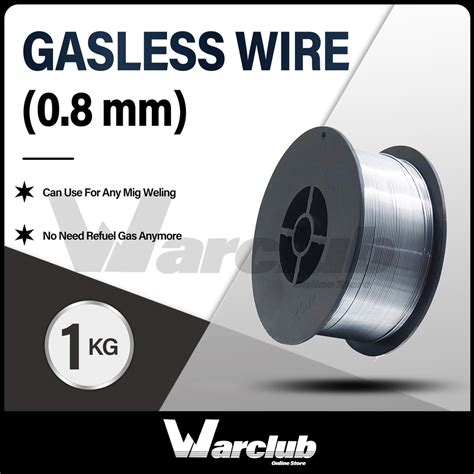 Warclub 1 Kg X 08mm Mig Gasless Wire Flux Cored Mig Gasless Wire