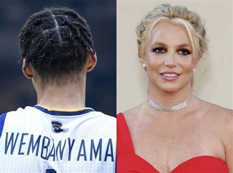Slapgate Britney Spears Denies Grabbing Victor Webanyama From Behind