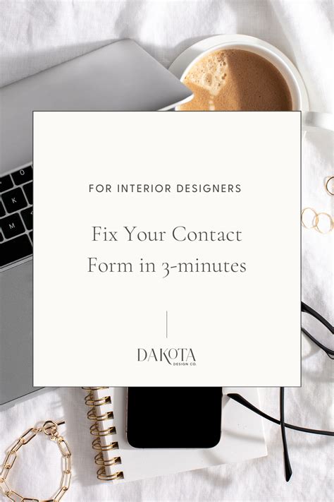 Your Contact Form STINKS And Ways To Fix It Dakota Design Co Business Consulting For