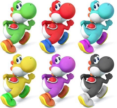 What Are The Different Colors Of Yoshi At Ann Copple Blog