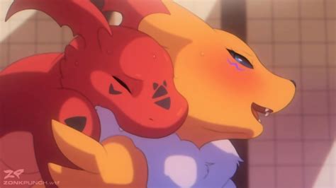 Zonkpunch Guilmon X Renamon Eporner