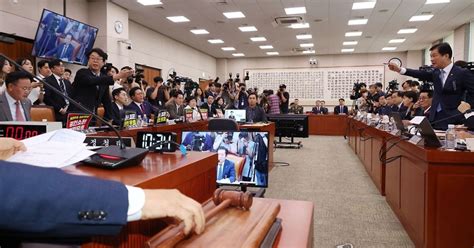 법사위 채상병 1주기에 野 주도로 尹대통령 탄핵청원 청문회