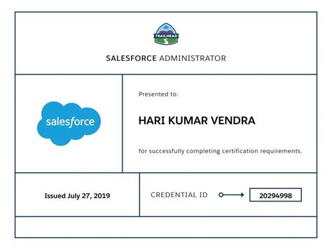 Hari Kumar Vendra On Linkedin Salesforce Trailhead Ohana