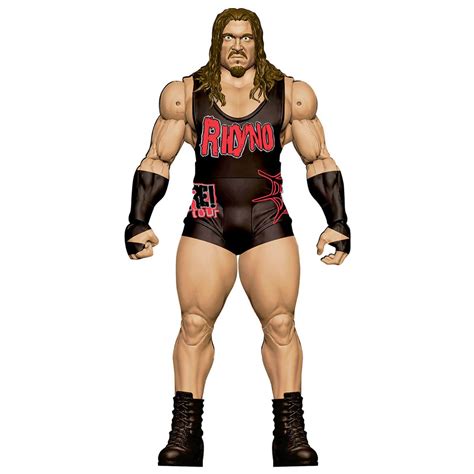 2018 Wwe Mattel Basic Series 81 Rhyno Wrestling Figure Database