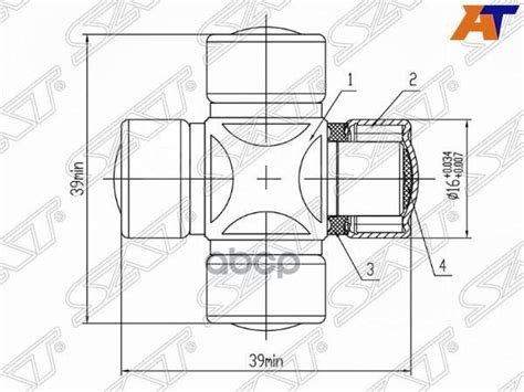 Купить Крестовина Рулевого Вала St-1640 St-1639 St-1638 Cc905 St1640 ...