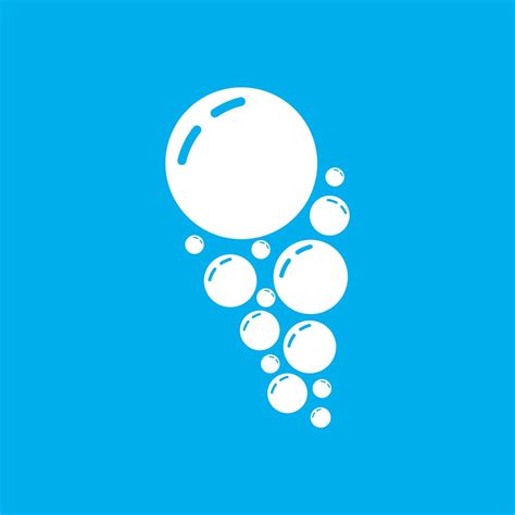 Water Bubble Icon Design Template Isolated Vector Image 32187952 Vector
