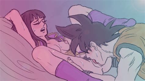 Rule 34 Animated Canon Couple Chichi Couple Dragon Ball Z Husband And Wife Son Goku 2998790