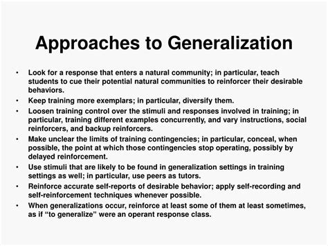 PPT Types Of Generalization PowerPoint Presentation Free Download ID 1755499