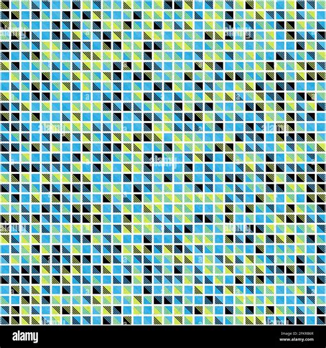 Abstract Geometrical Generative Computational Art Illustration Stock Vector Image And Art Alamy