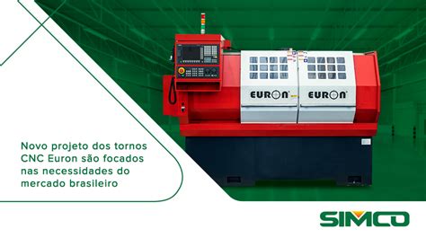 Novo projeto dos tornos CNC Euron são focados nas necessidades do