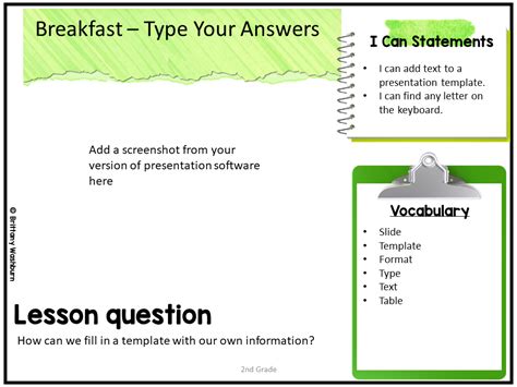 2nd Grade Software Lessons For The Computer Lab