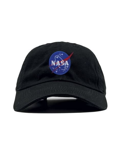 Nasa Casquette Dad Cap Noir Original Logo