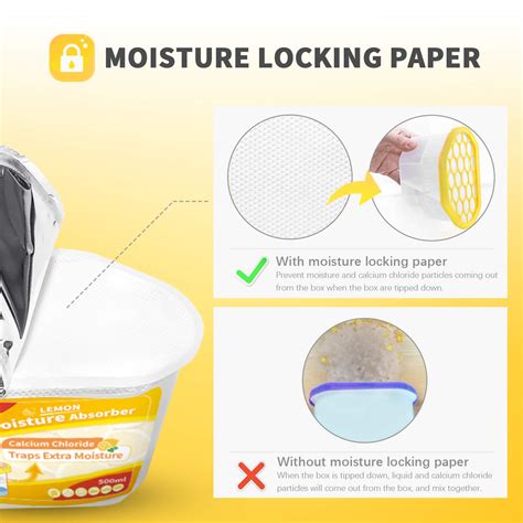 Buy Moisture Absorber Boxes 6 Pack 10 5 Oz Vacplus Lemon Fragrance Moisture Absorber