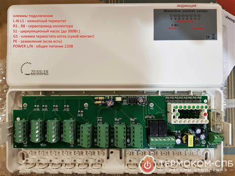ZEISSLER Зональный коммуникатор ZC8.1.220LED - автоматика для теплого ...